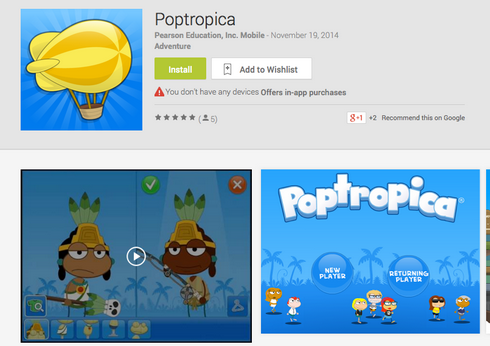 Android app finally here & monstrously cute art – 🏝 Poptropica Help Blog 🗺