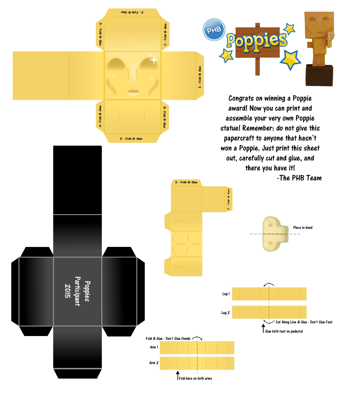 Poppies Papercraft – Participant – 🏝 Poptropica Help Blog 🗺