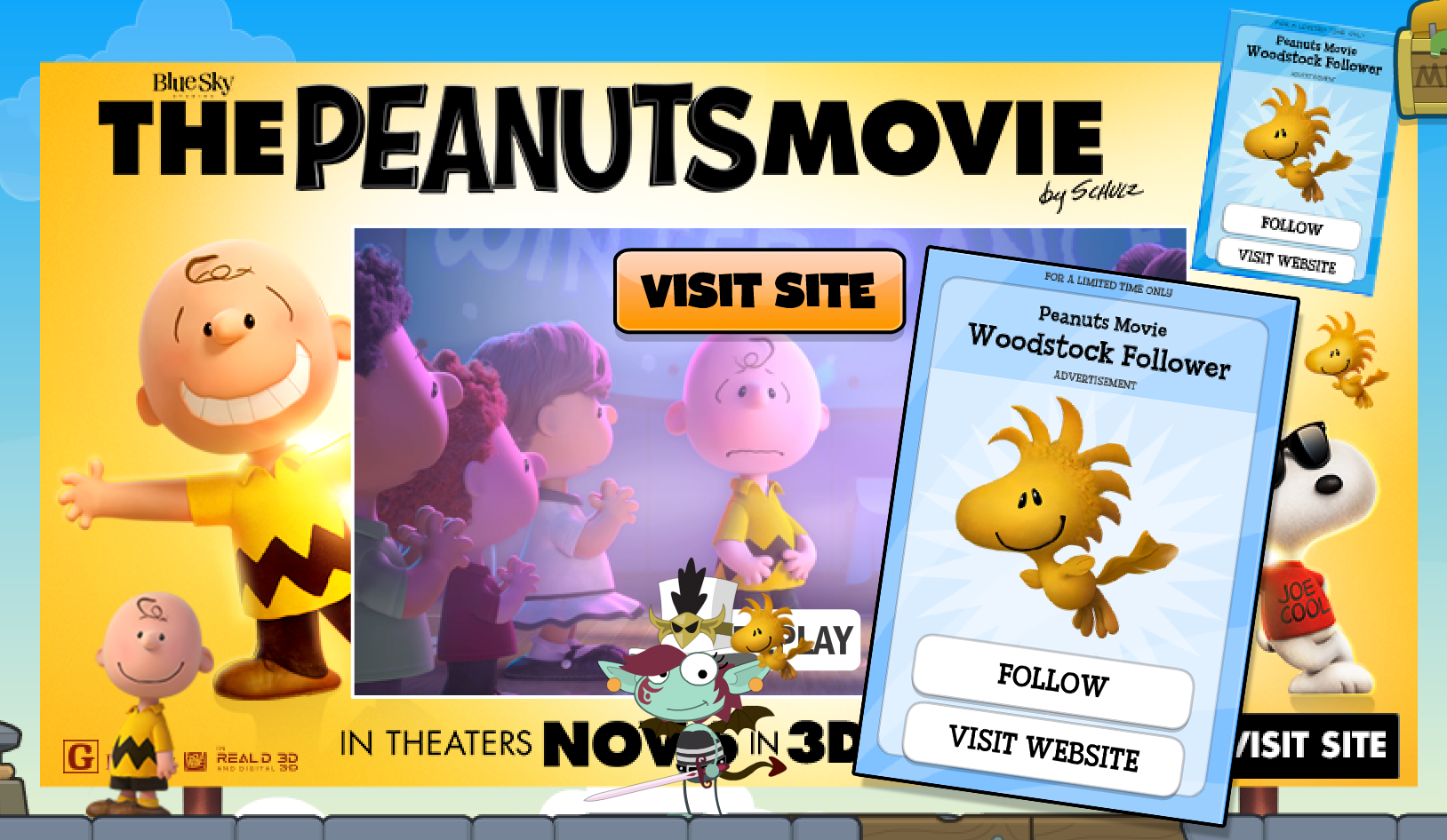Halloween, Peanuts Movie ad, & View-Master on app! – 🏝 Poptropica Help ...