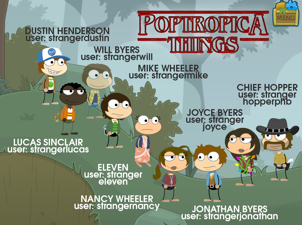 PHB Pop-over Special: Stranger Things – 🏝 Poptropica Help Blog 🗺