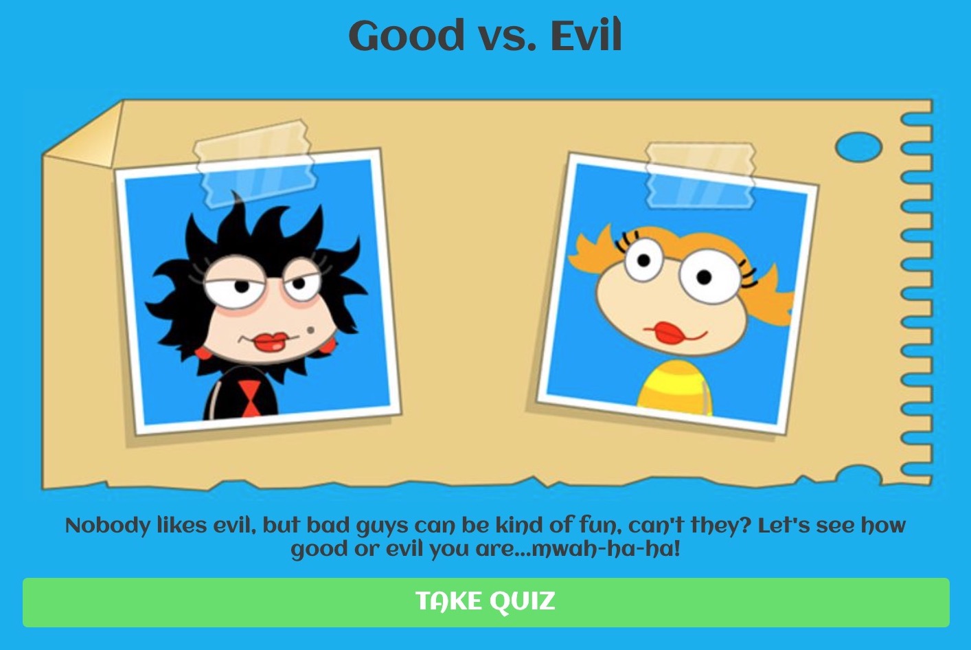 Pop Quiz: 😇 Good or evil? 😈 – 🏝️ Poptropica Help Blog 🗺️