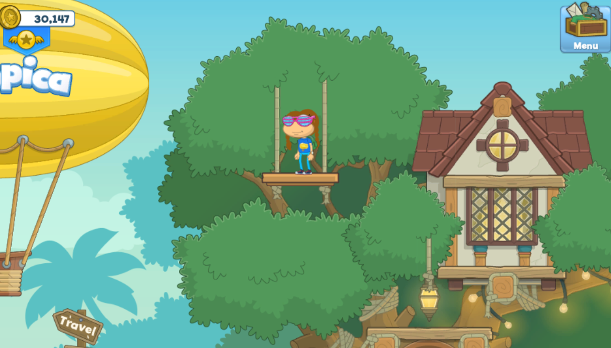 Adventurous Poptropica Worlds House Tour: Invisible Ring 🏡 – 🏝 ...