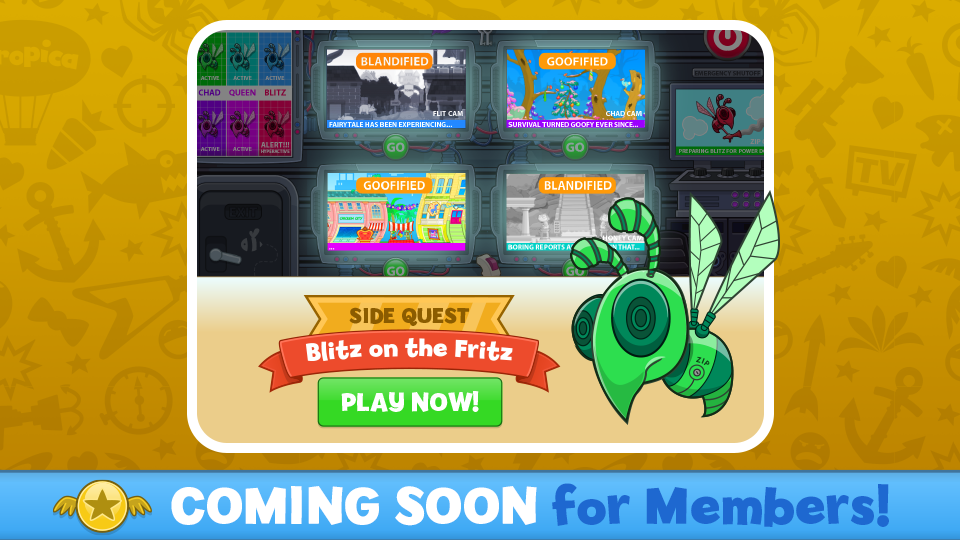 Plaid Patterns Battle Bionic Bee Blitz 🧵🐝 – 🏝 Poptropica Help Blog 🗺