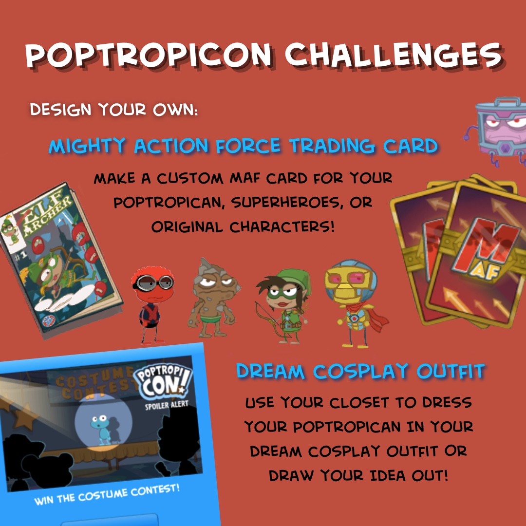 PoptropiCon-tinued with Challenges 🦹 – 🏝 Poptropica Help Blog 🗺