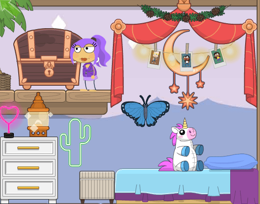Clubhouse Tour: Pink Crush 🏡 – 🏝 Poptropica Help Blog 🗺