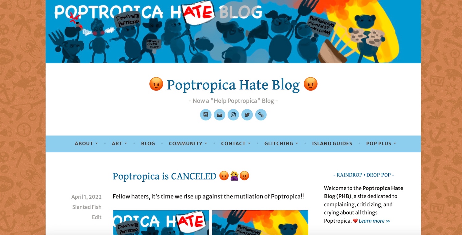 Hate to break it: April Fools! ️‍🔥 – 🏝️ Poptropica Help Blog 🗺️