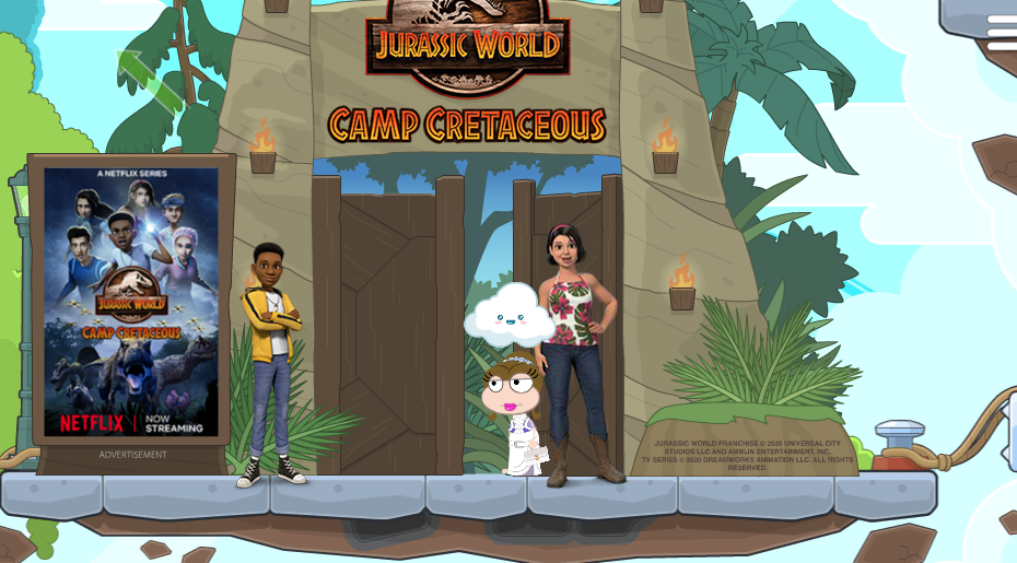Camp Cretaceous and Art Bodacious 🦕🖌 – 🏝 Poptropica Help Blog 🗺