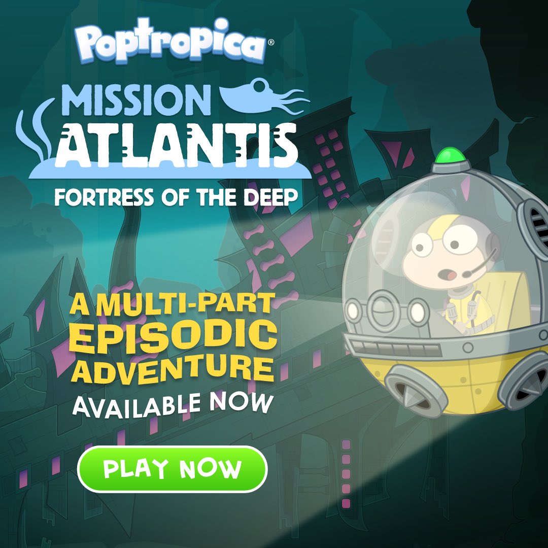 Spring forward to Mission Atlantis 💐🌊 – 🏝 Poptropica Help Blog 🗺